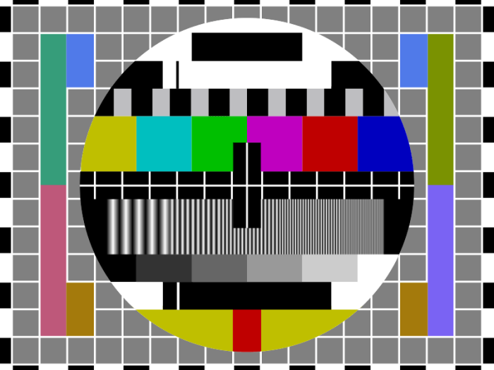 TV Test Card Patterns | The MarkoZen Blog